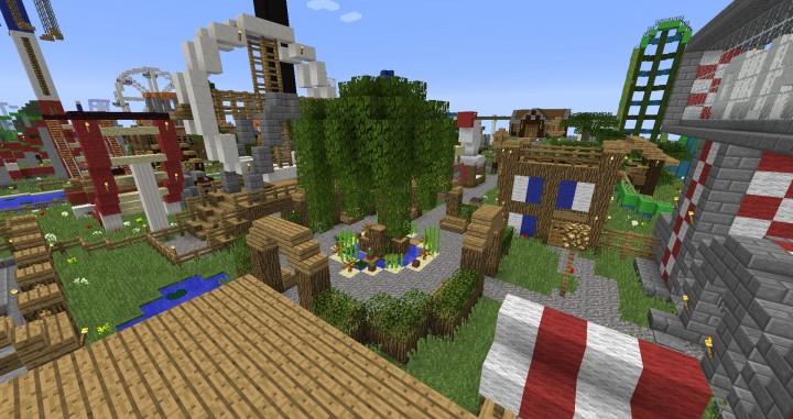 Funworld 2 - Themepark Minecraft Map