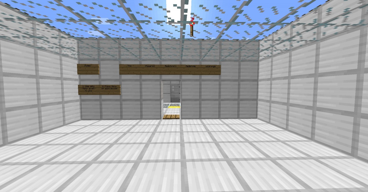 ThePoweredRedstone's Redstone Challenge Minecraft Map