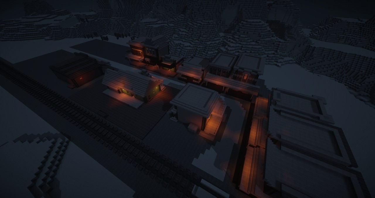 Red Dead Redemption Town Minecraft Map