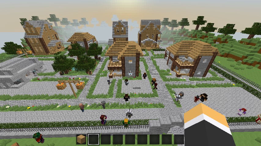 Small Village Minecraft Map