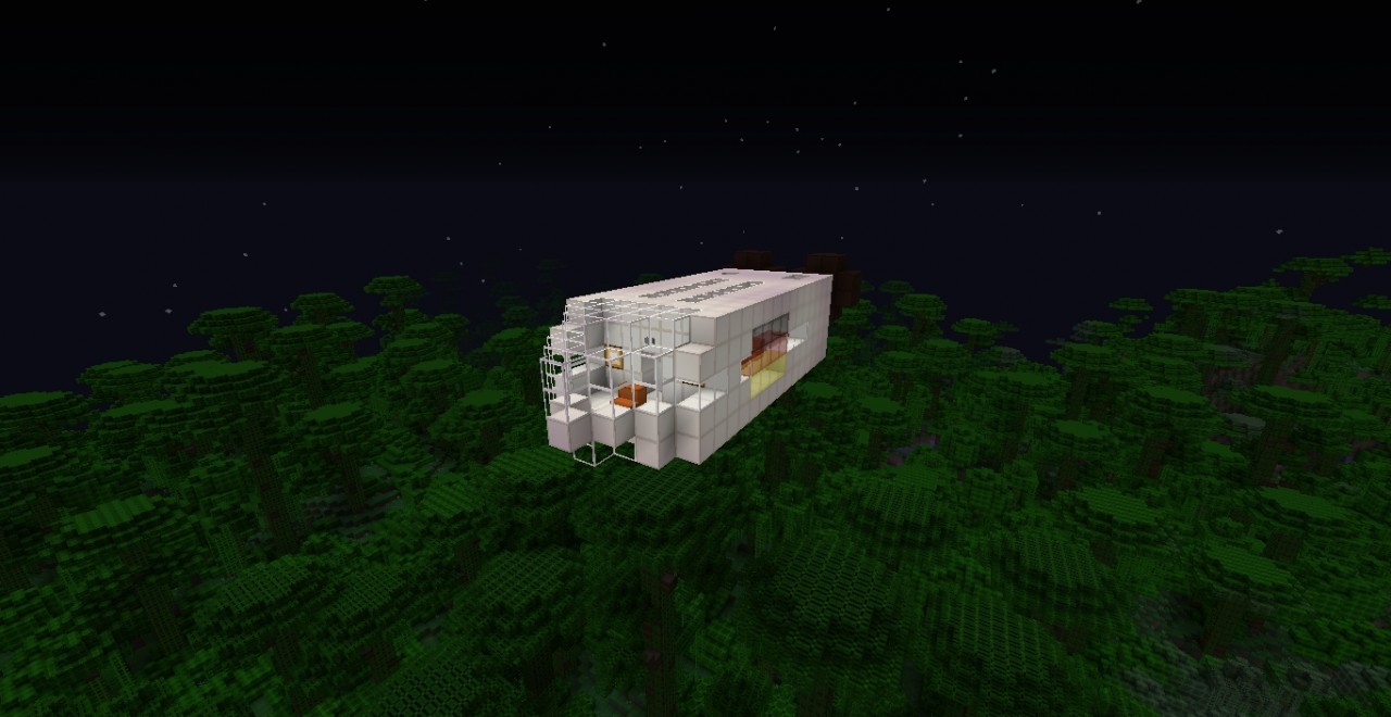 Spaceship/Timemachine: U.S.S. Time-Speeder Minecraft Map