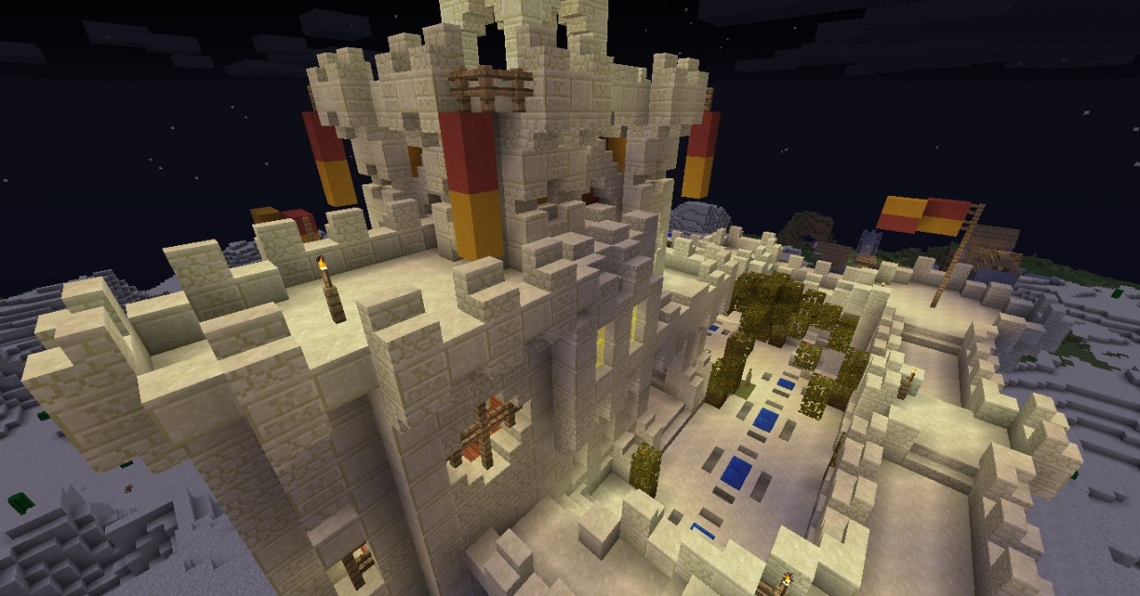 Sand Fortress Minecraft Map