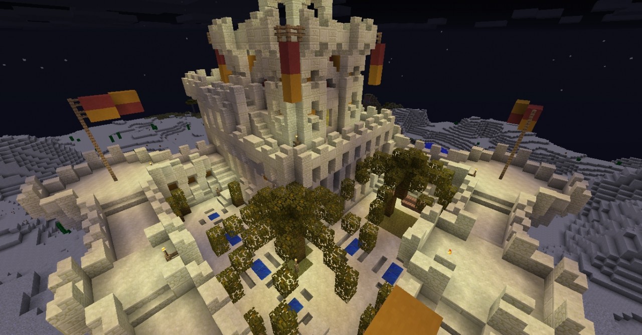 Sand Fortress Minecraft Map