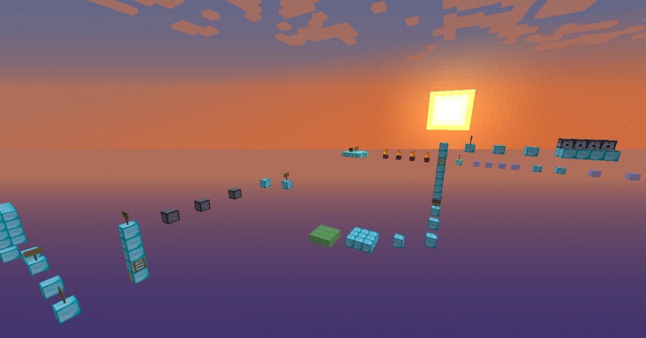 hardcore parkour Minecraft Map