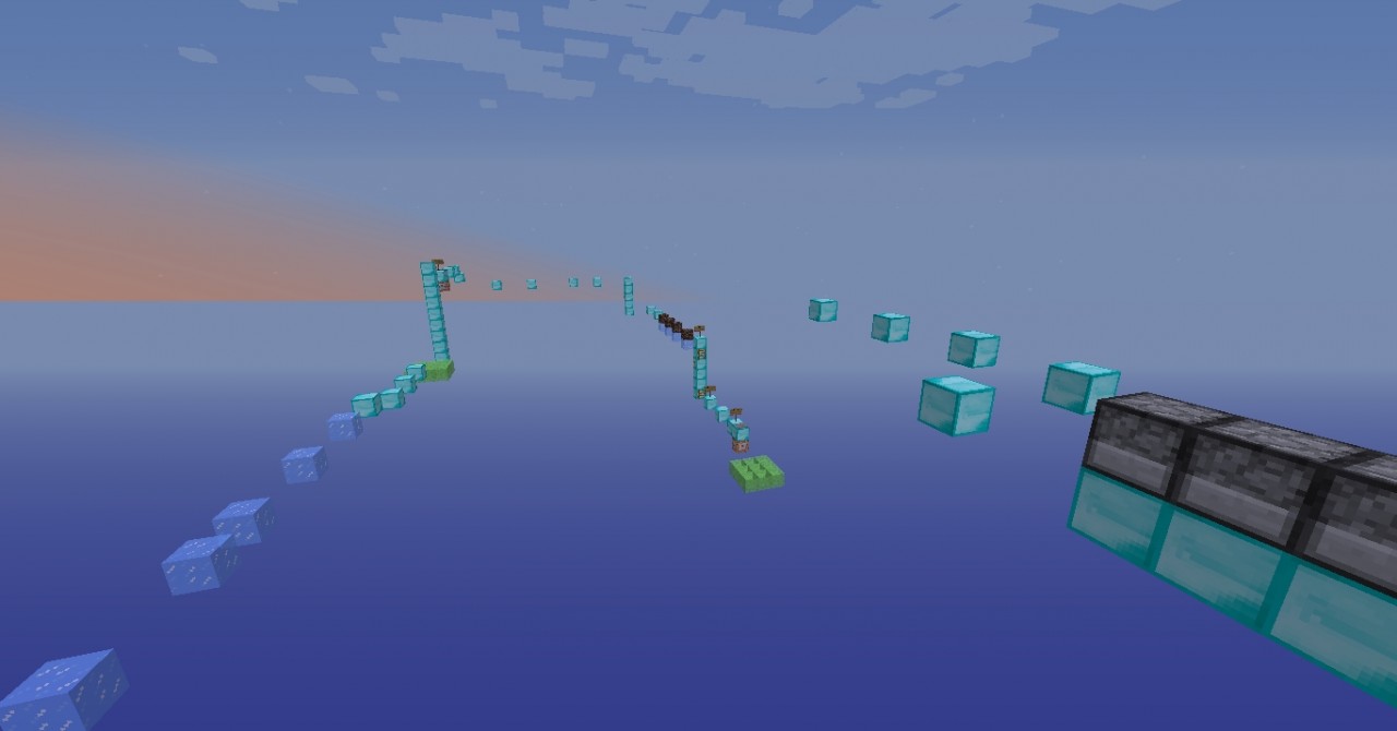 hardcore parkour Minecraft Map