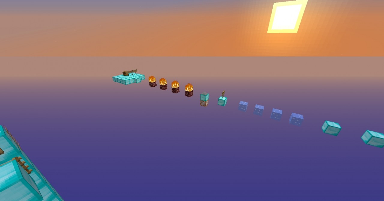 hardcore parkour Minecraft Map