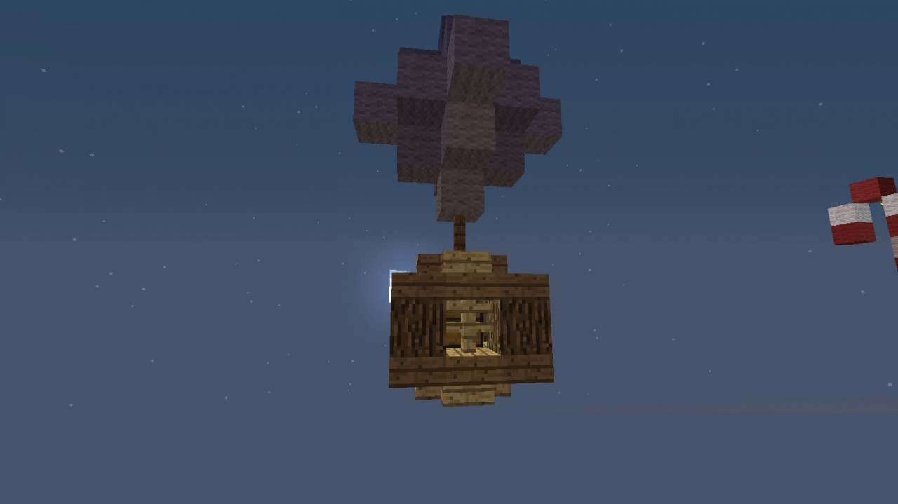 Skywars map for a server: the 4 elements Minecraft Map
