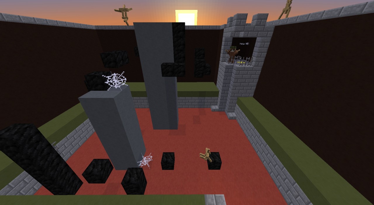 Dodge 'em Arrows Game! - 1.8 Minecraft Map