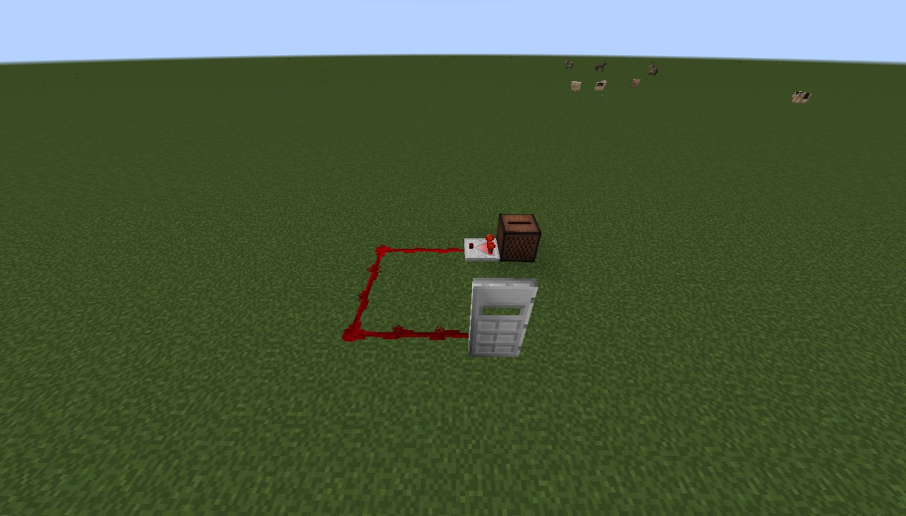 Jukebox powered Door! Minecraft Map