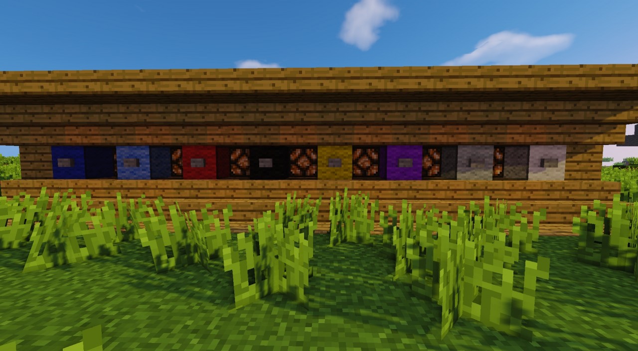 Colored Names in Vanilla Minecraft Minecraft Map