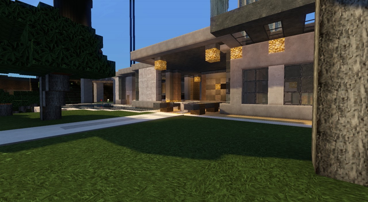 Notch's Mansion - Vanilla Build. Minecraft Map