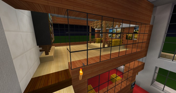 MODERN HOUSE - Deluxe #1 (Fully Customized Interior) Minecraft Map