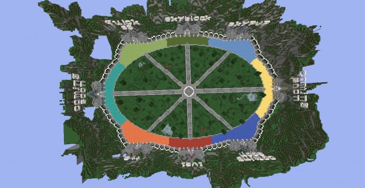 Hub spawn 4 Minecraft Map
