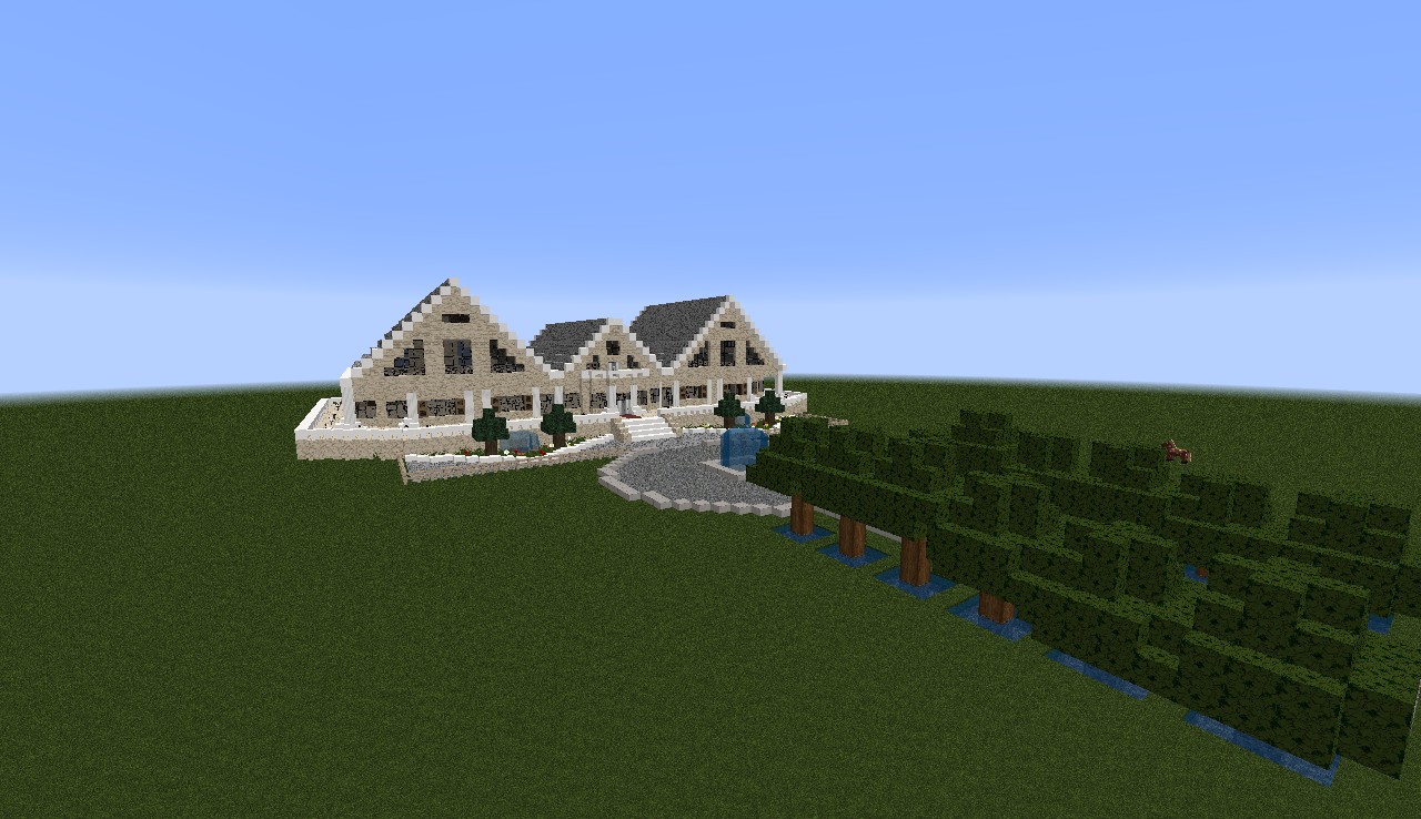 Big Villa V1 ~ 30/100 % Minecraft Map