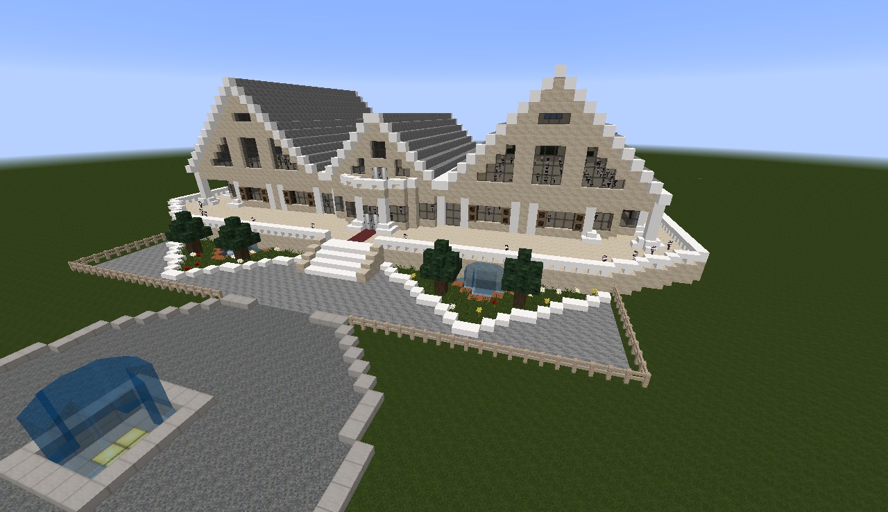 Big Villa V1 ~ 30/100 % Minecraft Map