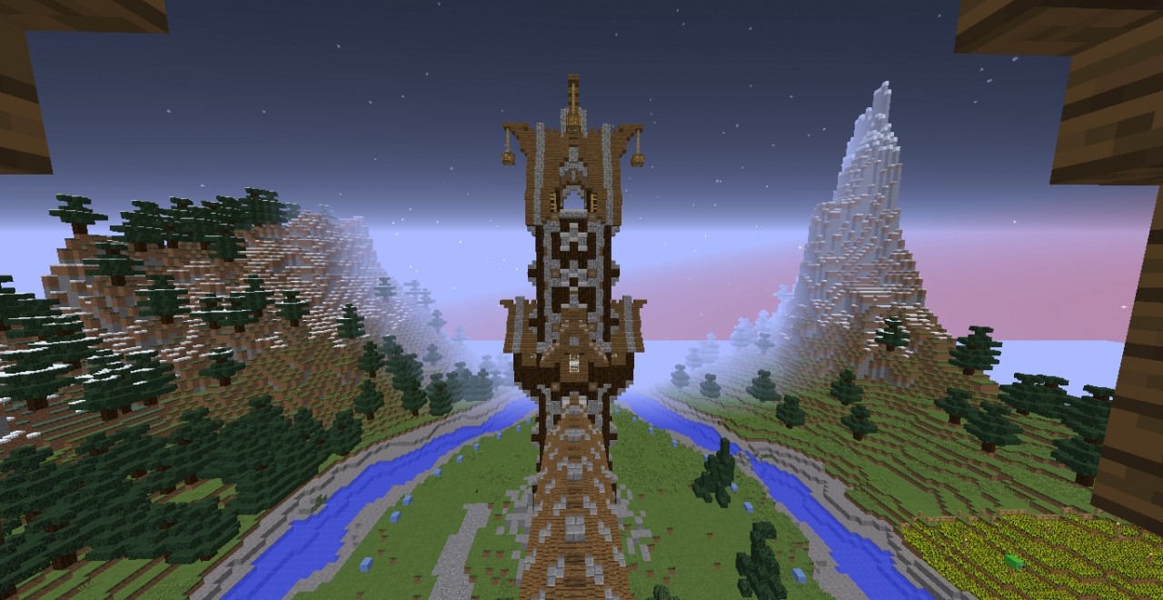 Medieval Walk Bridge Minecraft Map