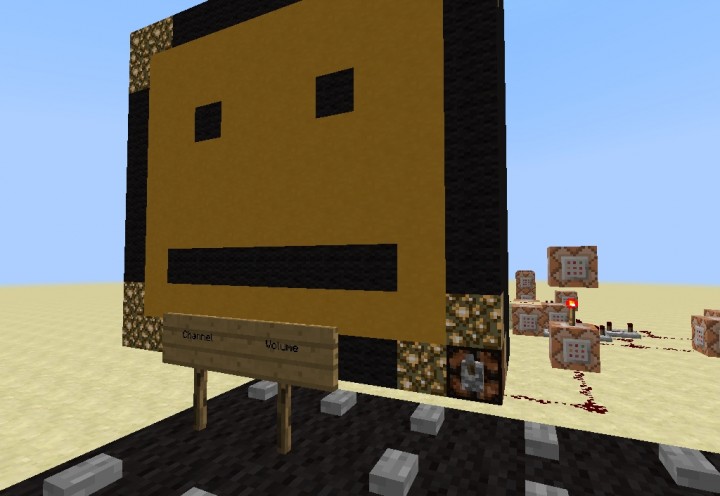 Working TV on Minecraft 1.8 Minecraft Map