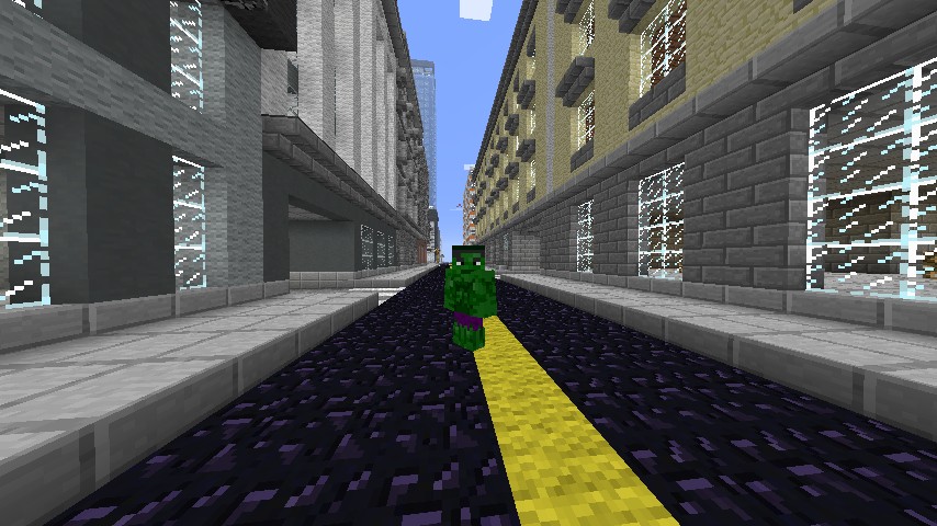 The Incredible Hulk - A Minecraft Adventure Map Minecraft Map