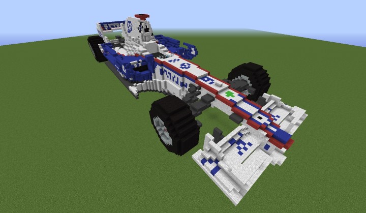 F1(Formula 1) Car Model : BMW Sauber F1.07 '07 Minecraft Map
