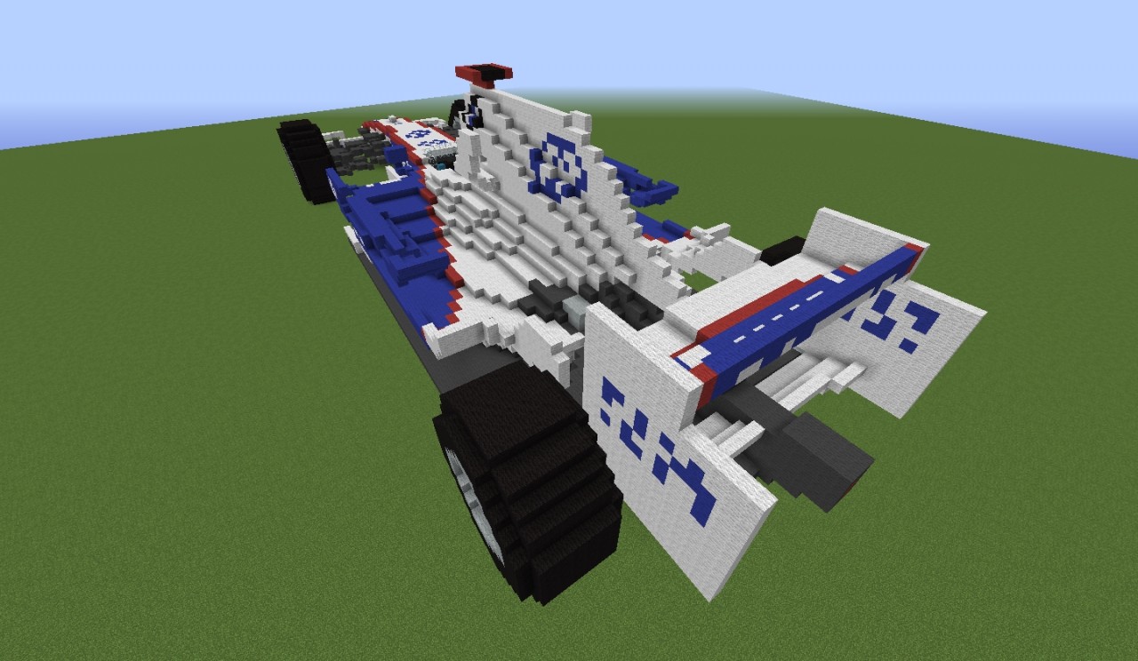F1(Formula 1) Car Model : BMW Sauber F1.07 '07 Minecraft Map