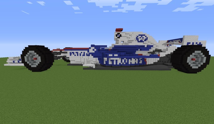 F1(Formula 1) Car Model : BMW Sauber F1.07 '07 Minecraft Map