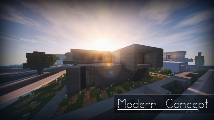 Modern Concept Minecraft Map