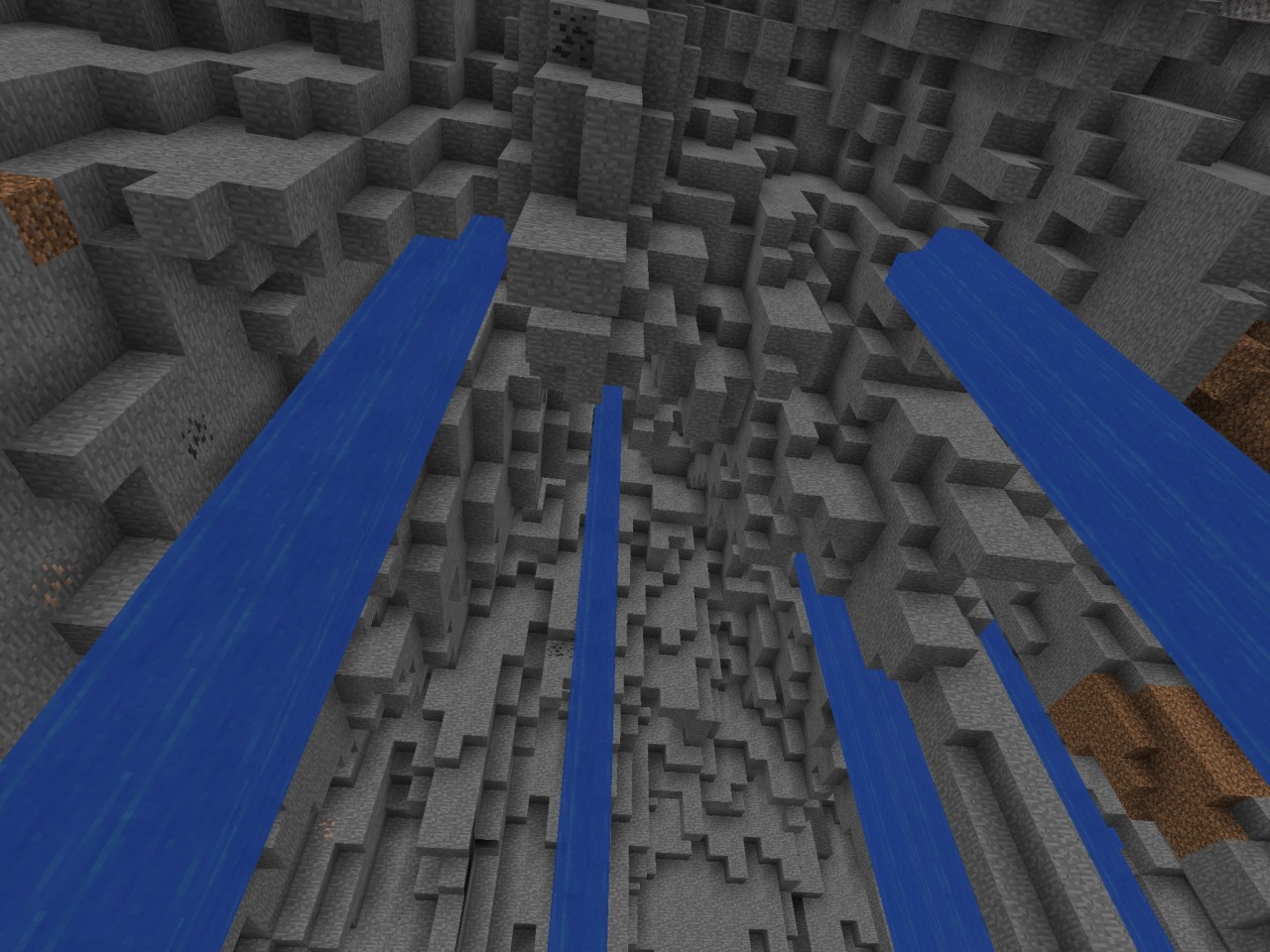Mcpe: Huge Caves Minecraft Map