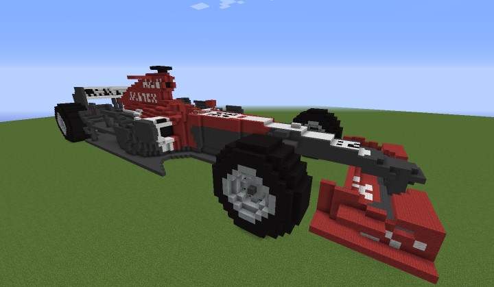 F1(Formula 1) Car Model : MF1 M16 '06 Minecraft Map