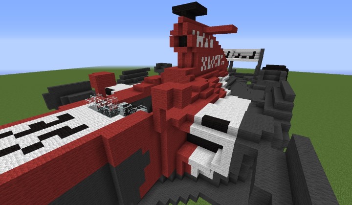 F1(Formula 1) Car Model : MF1 M16 '06 Minecraft Map