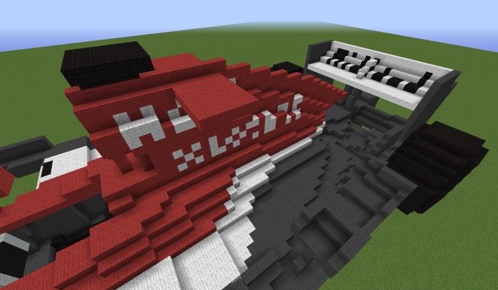F1(Formula 1) Car Model : MF1 M16 '06 Minecraft Map