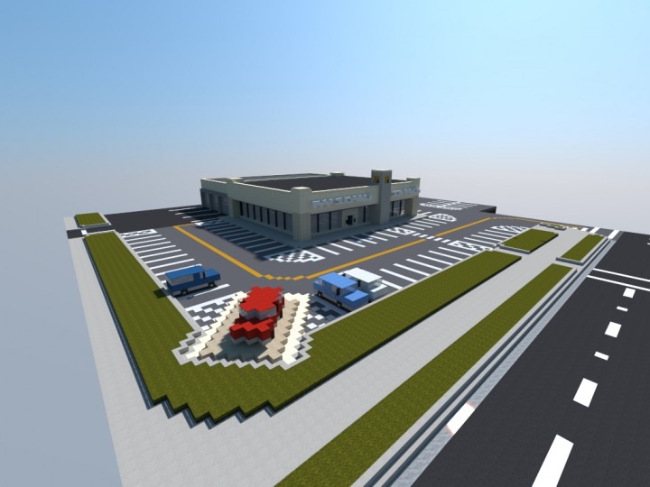 John Berry's ~ Car Showroom Minecraft Map