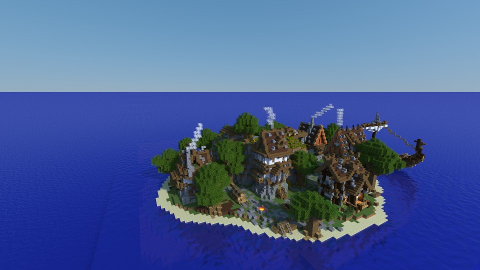 Lonely island Minecraft Map