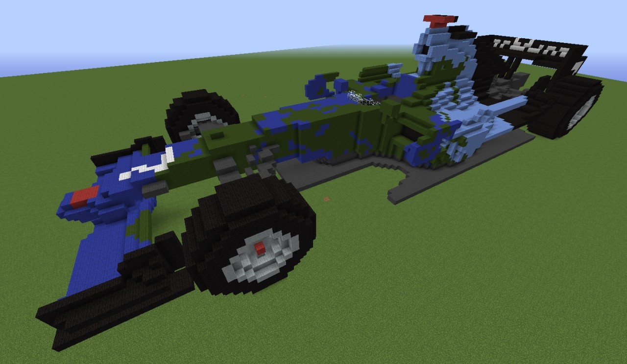 F1(Formula 1) Car Model : Honda RA107 '07 Minecraft Map