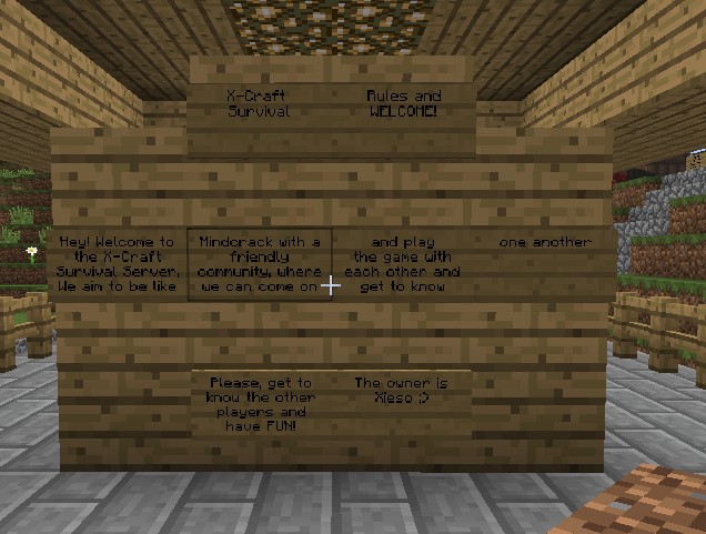 X-Craft : A Whitelisted Vanilla SMP Server! Minecraft Server