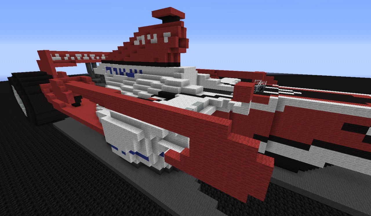 F1(Formula 1) Car Model : Super Aguri SA08 '08 Minecraft Map