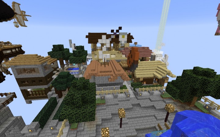 Steampunk Sky City v1.0 Minecraft Map