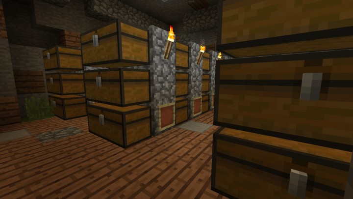 Underground house Minecraft Map