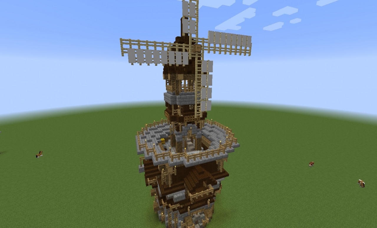 Castle Windmill v1.1 Minecraft Map