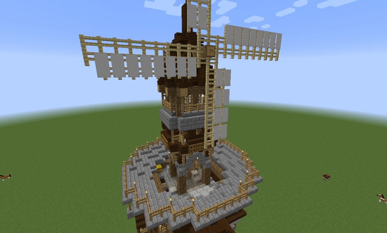 Castle Windmill v1.1 Minecraft Map