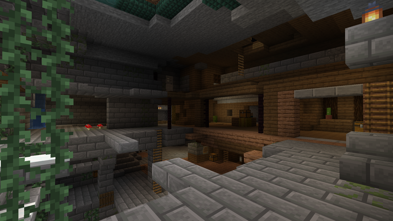 Unearthed [ Underground Map/Arena ] Minecraft Map