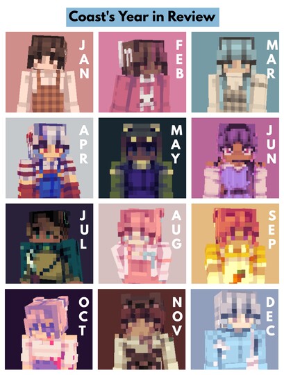 My Skins Throughout 2021 💙