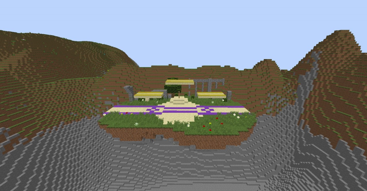 Battlefield (Super Smash Bros) Minecraft Map