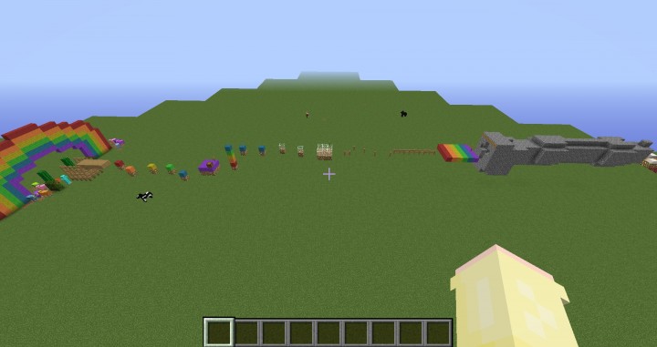 •ςμ∈αℜ• Rainbow Parkour! Minecraft Map