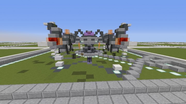 Space ship Turret Minecraft Map