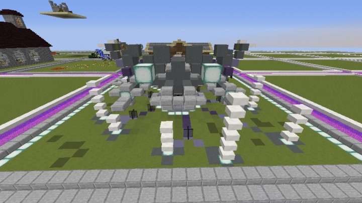 Space ship Turret Minecraft Map