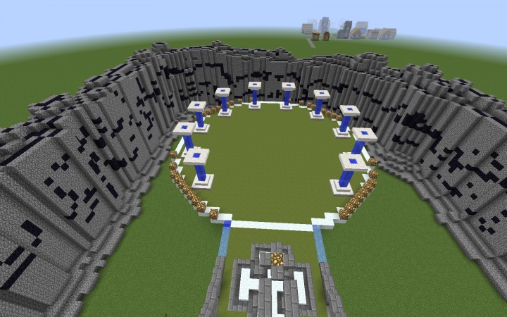 Spawn Mountains Minecraft Map