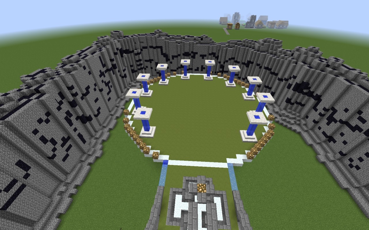 Spawn Mountains Minecraft Map