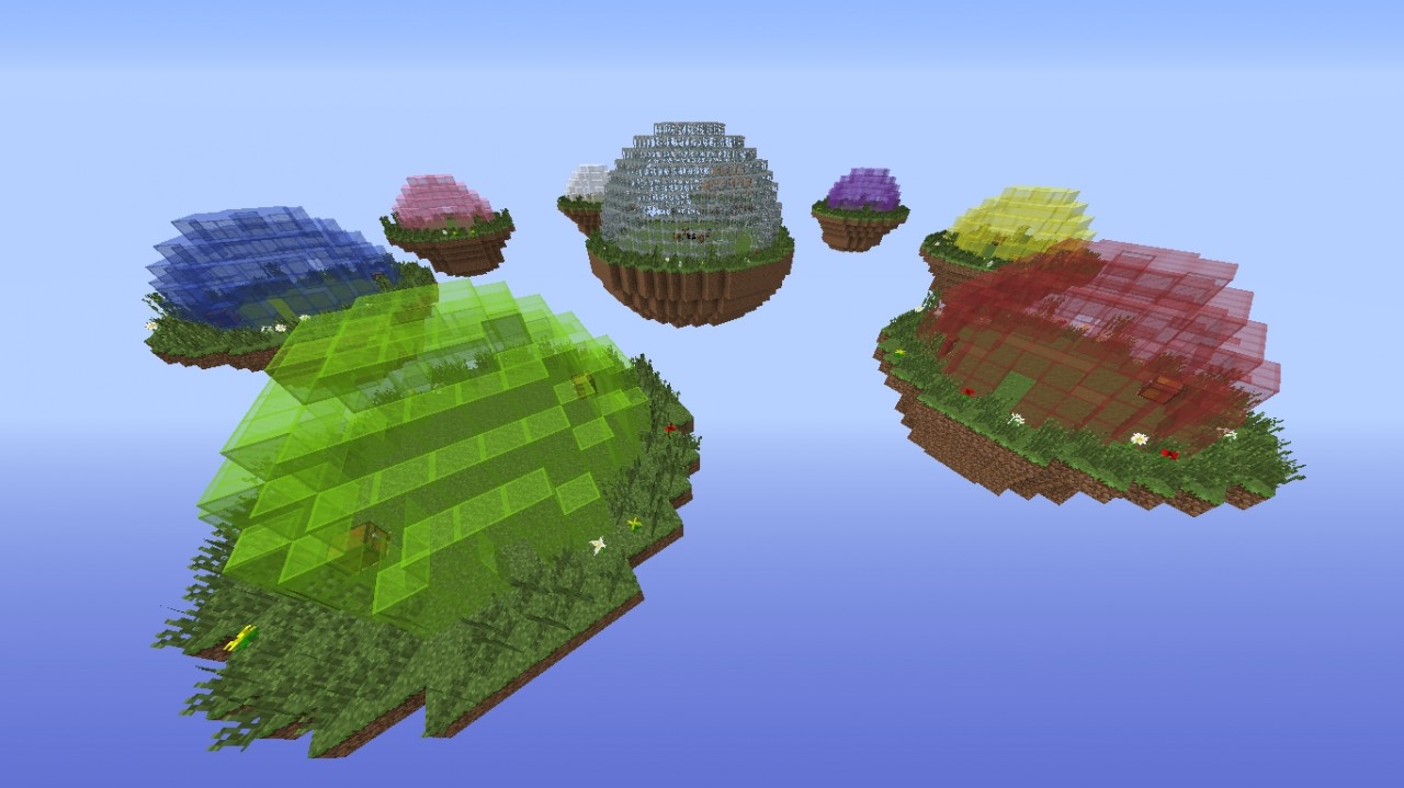 Crystal - Map for SkyWars (by Hun73rPocket) Minecraft Map