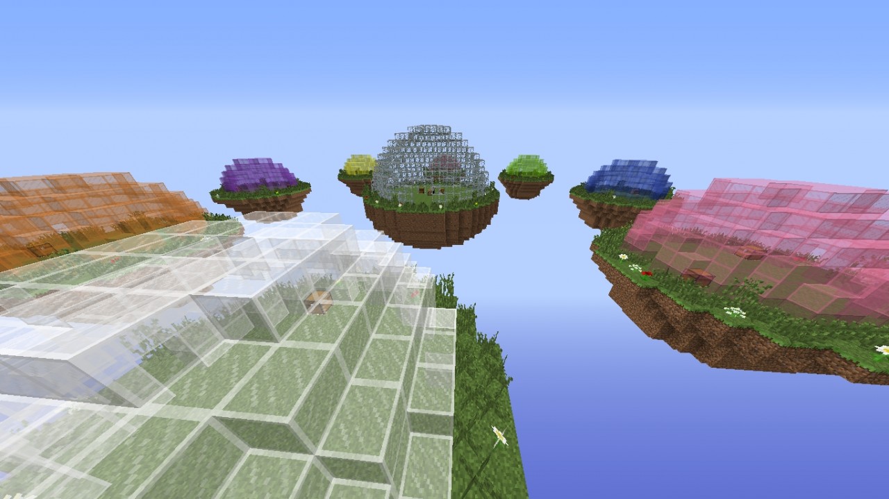 Crystal - Map for SkyWars (by Hun73rPocket) Minecraft Map