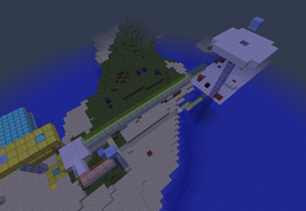 Tubes in One Command Block 1.8 (TUBE-CRAFT) Minecraft Map